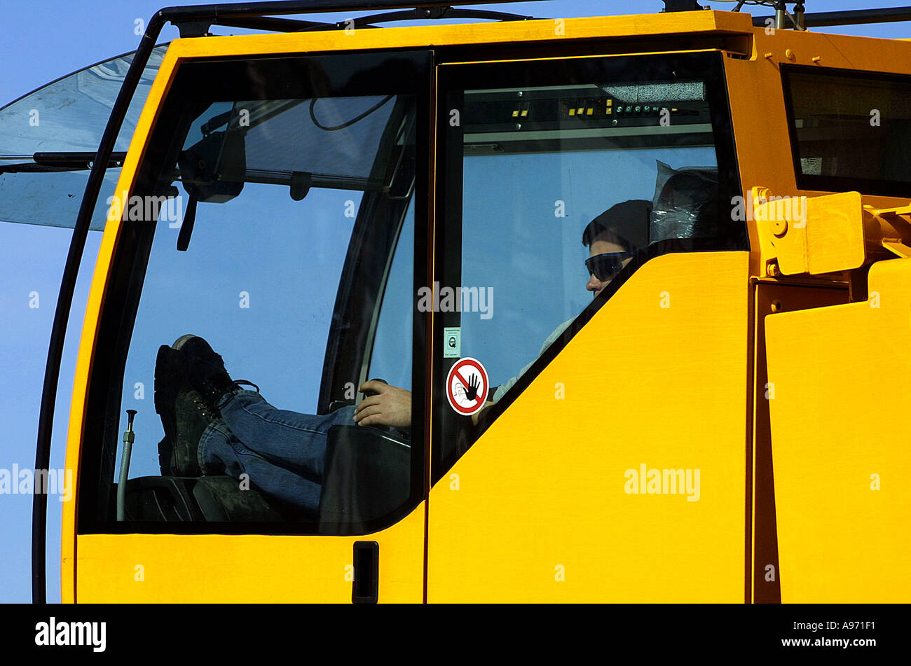 Crane driver hi-res stock photography and images - Alamy