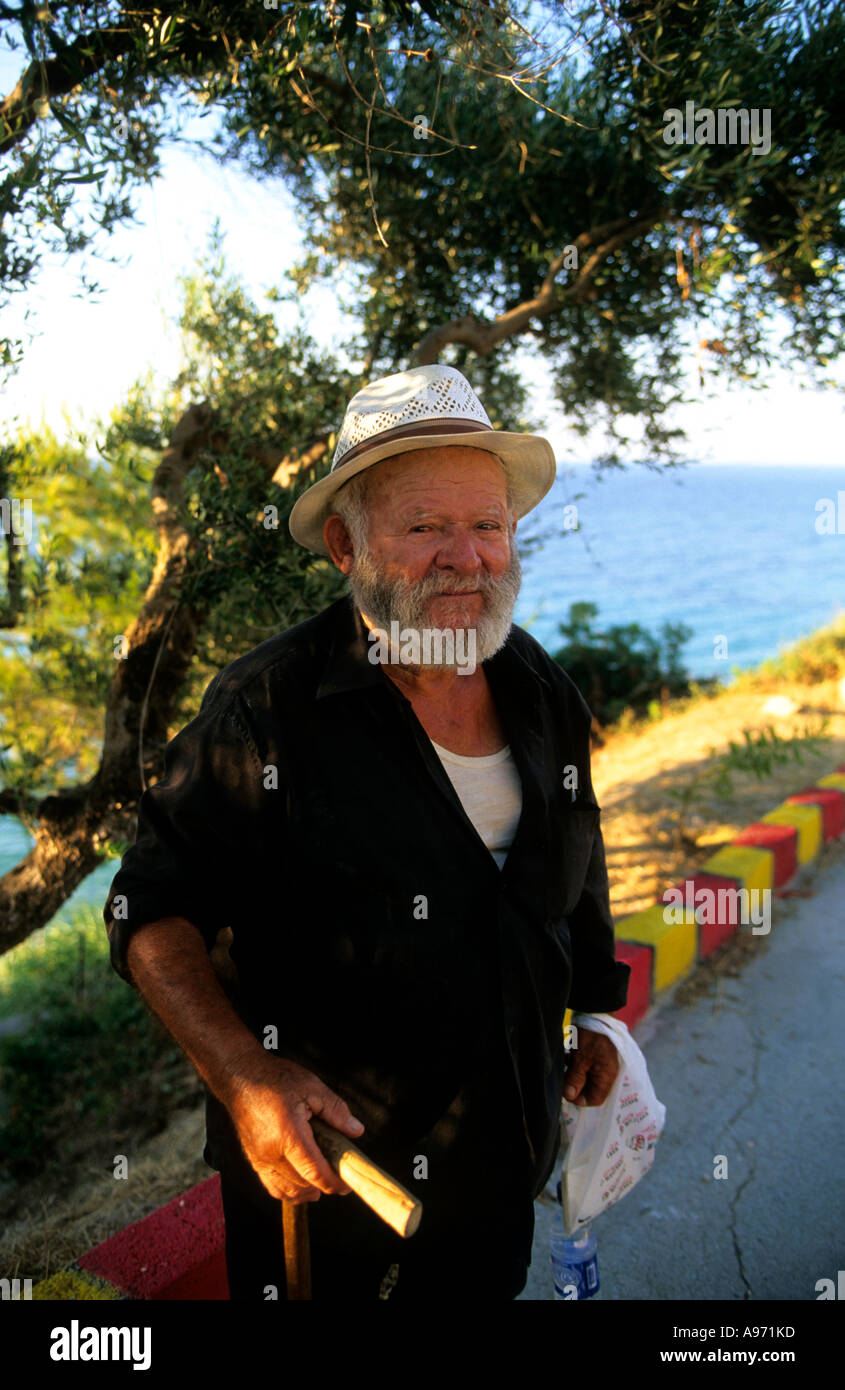 Portrait Old Greek Man High Resolution Stock Photography and Images - Alamy