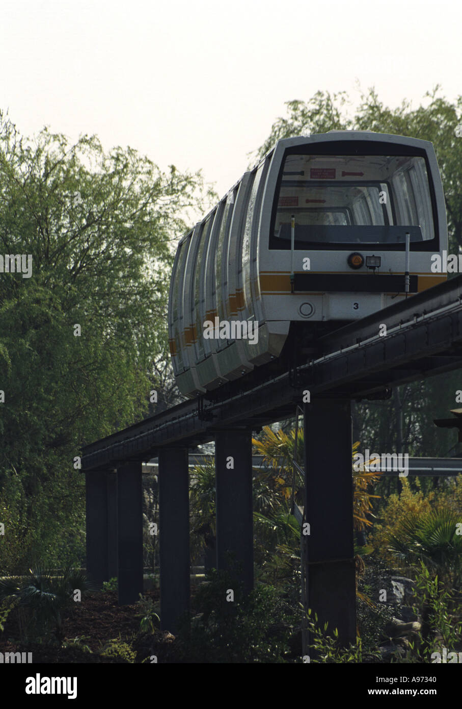 Chester zoo monorail hi-res stock photography and images - Alamy