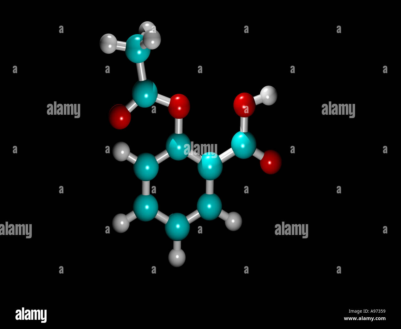 Aspirin molecular model of drug aspirin hi-res stock photography and ...