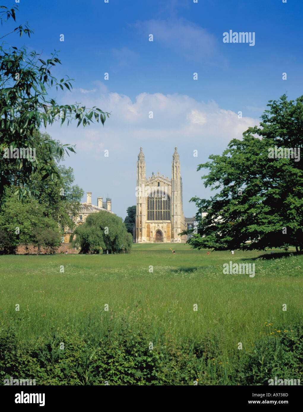 Cambridge from kings chapel hi-res stock photography and images - Alamy