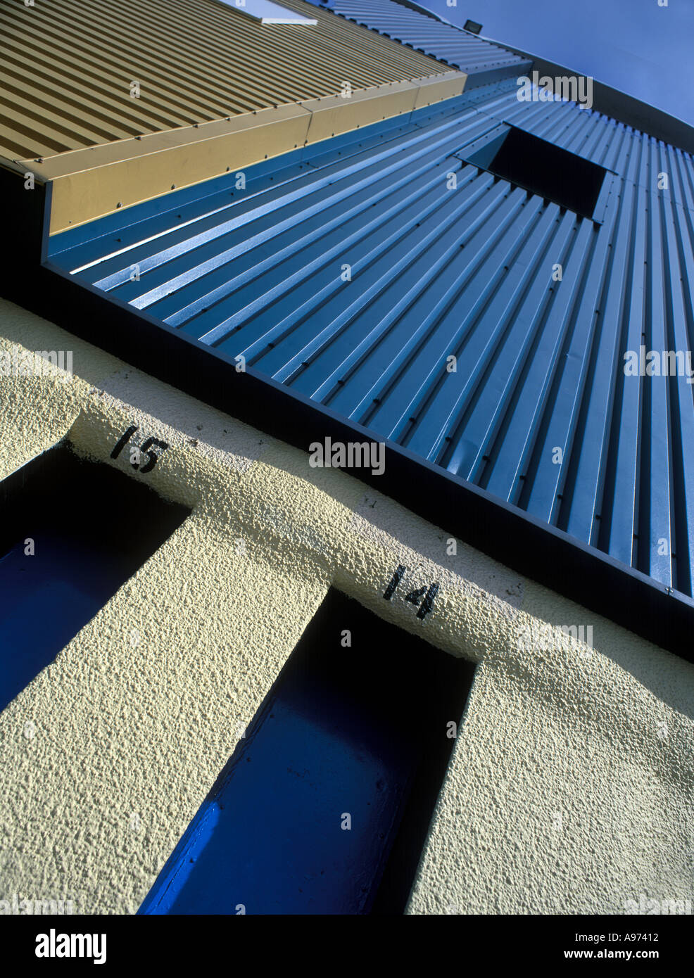 Main Stand Manchester City Football Ground Stock Photo - Alamy