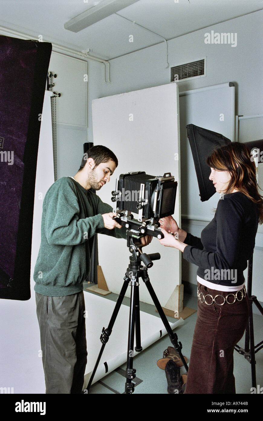 Large format camera set hi-res stock photography and images - Alamy