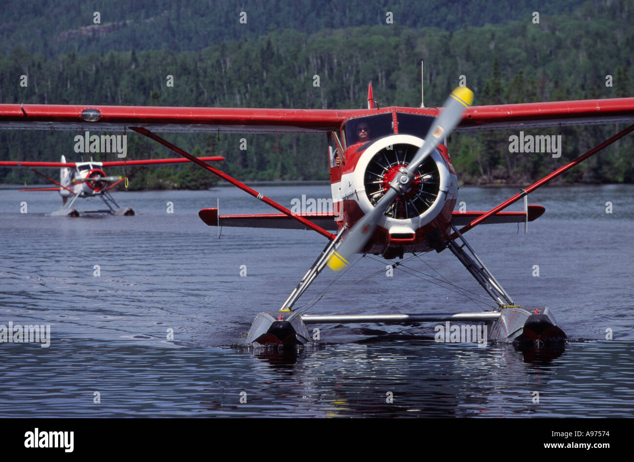 Seaplane in Canada Stock Photo - Alamy