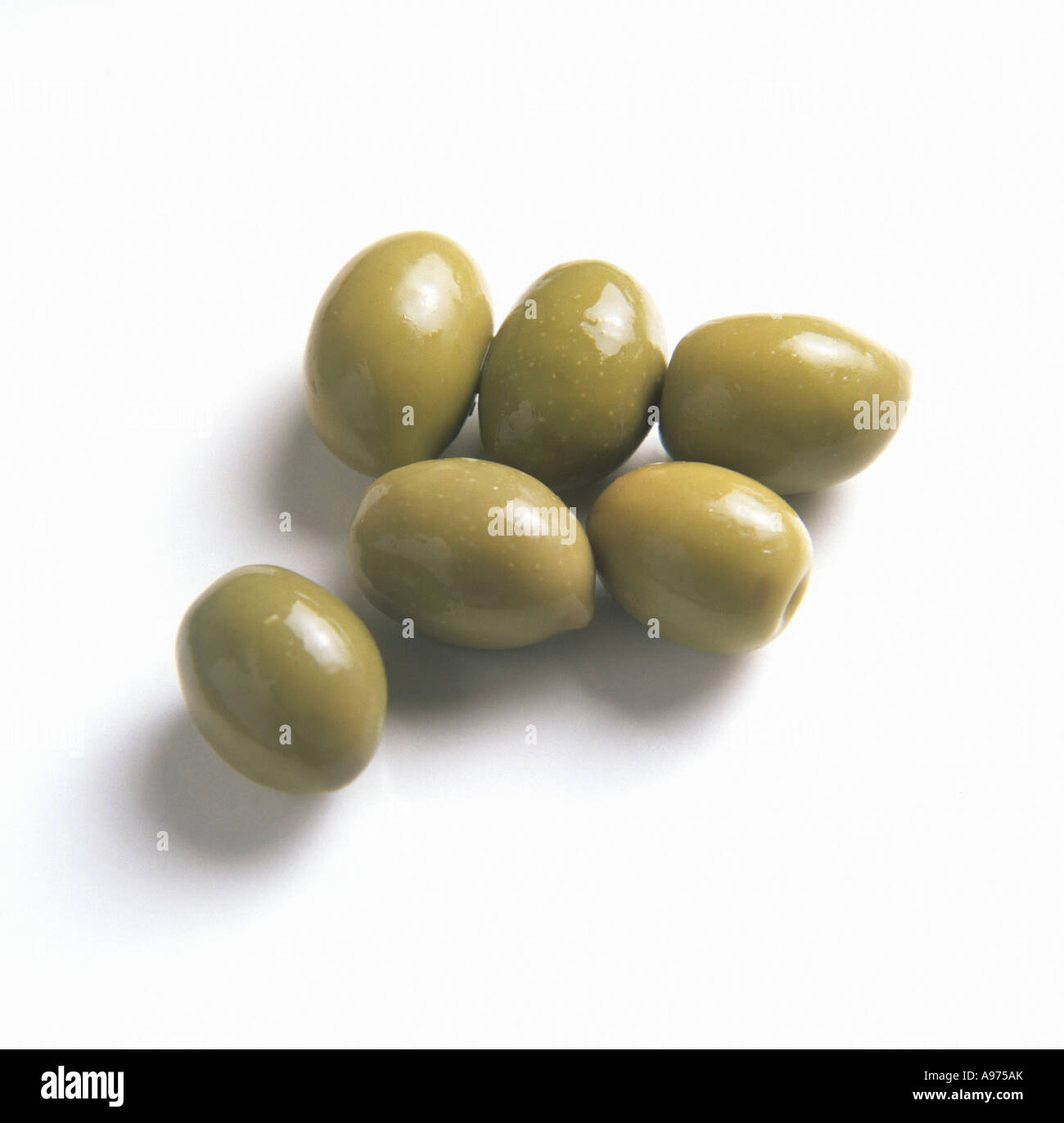 Six Spanish Olives FoodCollection Stock Photo - Alamy