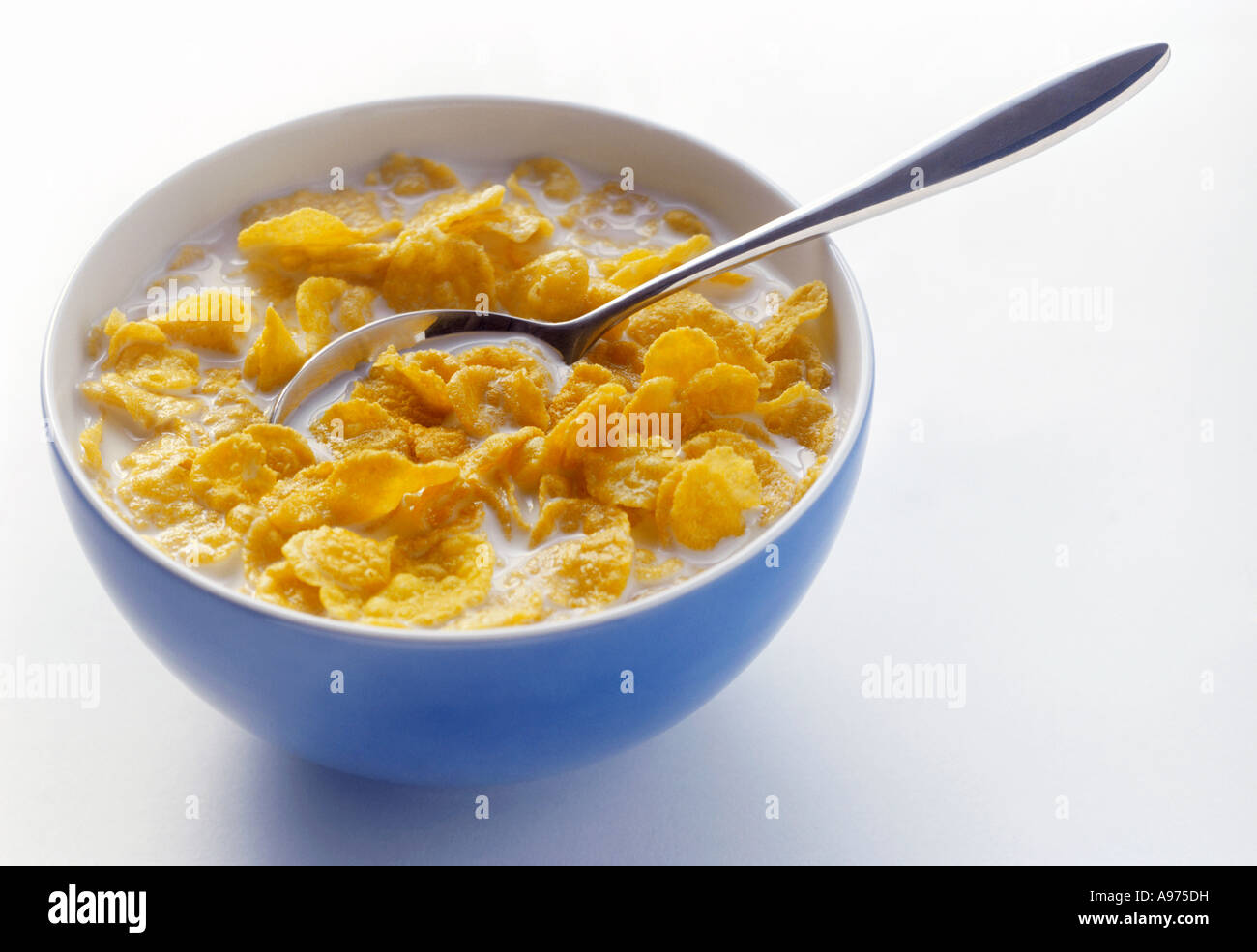 A Bowl of Cornflakes FoodCollection Stock Photo - Alamy