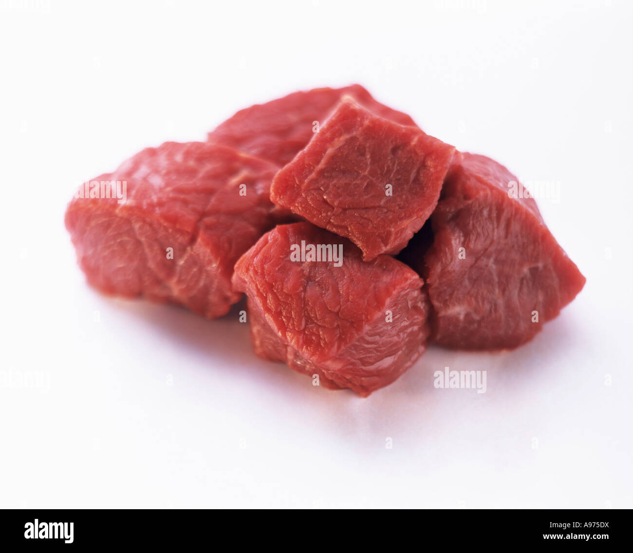 Cubed Beef FoodCollection Stock Photo - Alamy