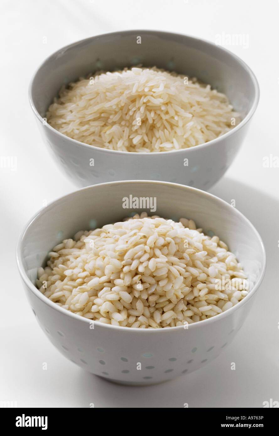Long and Short Grain Rice FoodCollection Stock Photo - Alamy