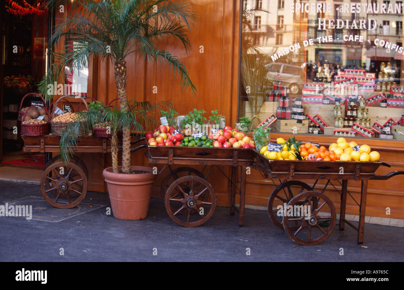 Hediard luxe shop at Paris France Stock Photo - Alamy