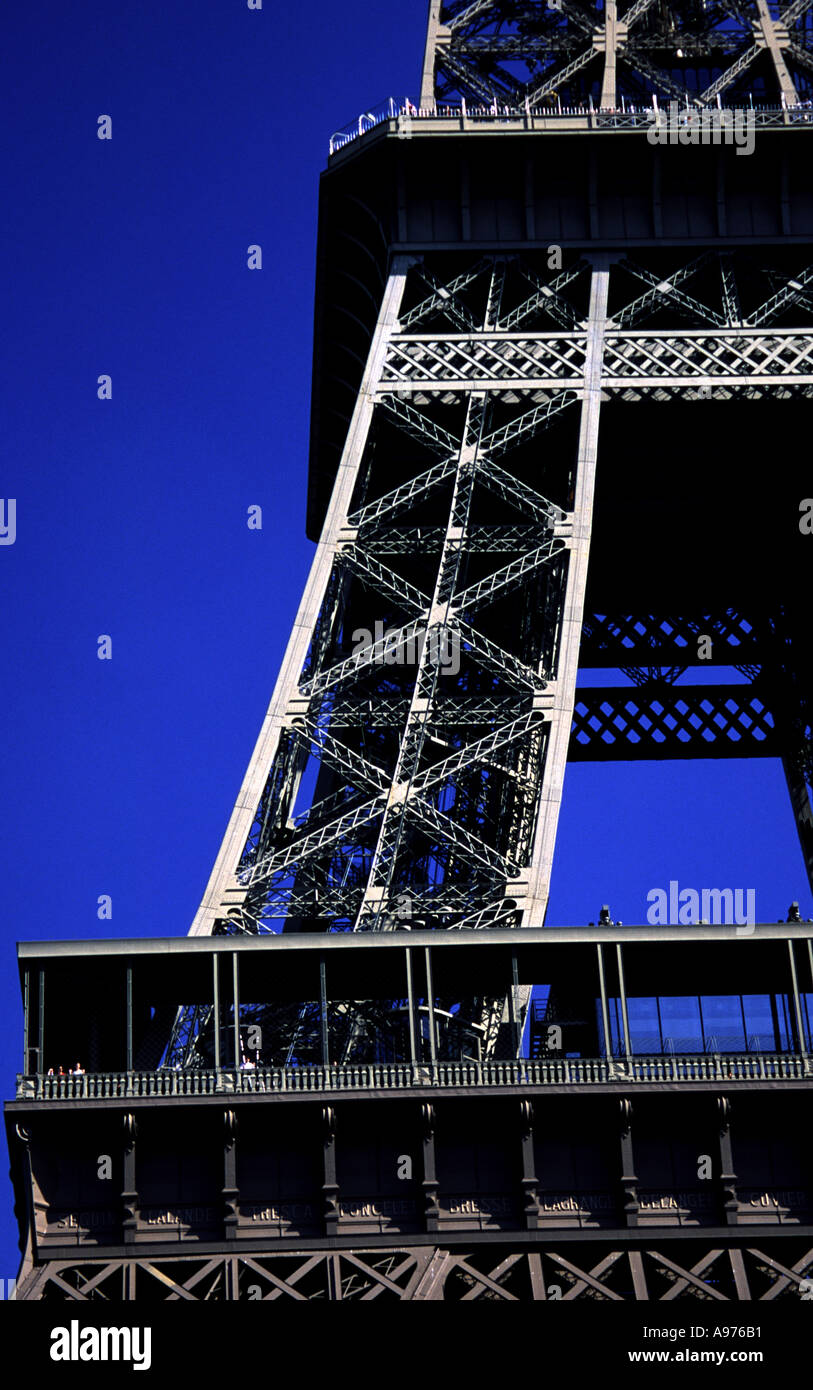 Eiffel Tower Section Stock Photo - Alamy Eiffel Tower Section Stock Photo - Alamy