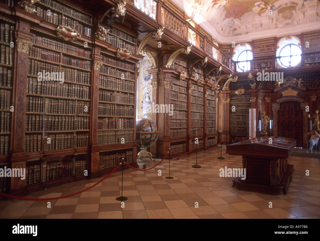 Melk abbey library hi-res stock photography and images - Alamy