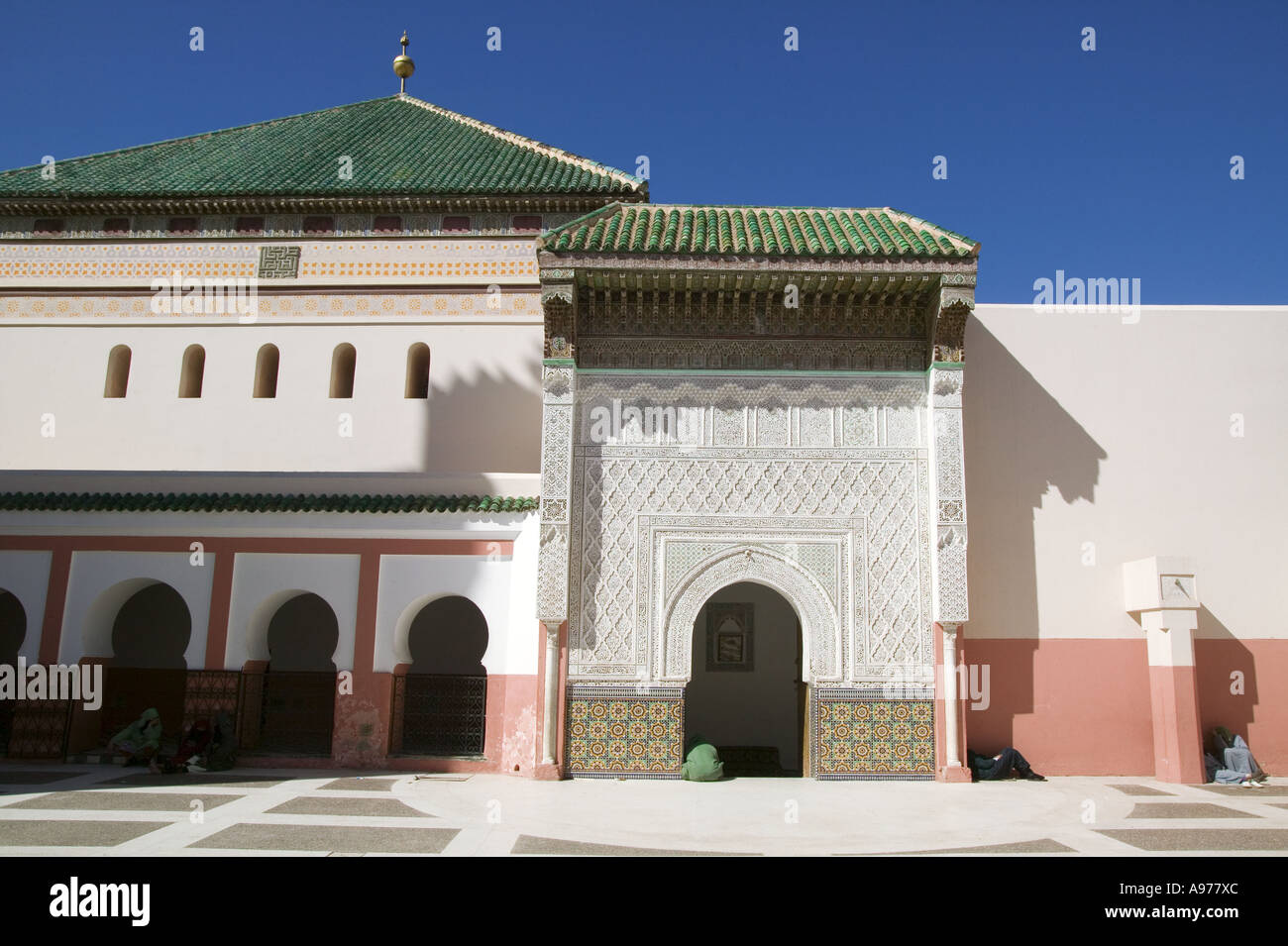 Zaouia of Sidi Bel Said - Marrakech - Morocco Stock Photo - Alamy