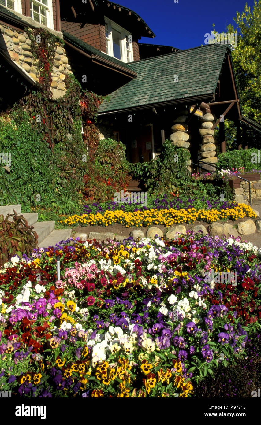 Jasper National Park Visitor Center Alberta Canada Stock Photo - Alamy