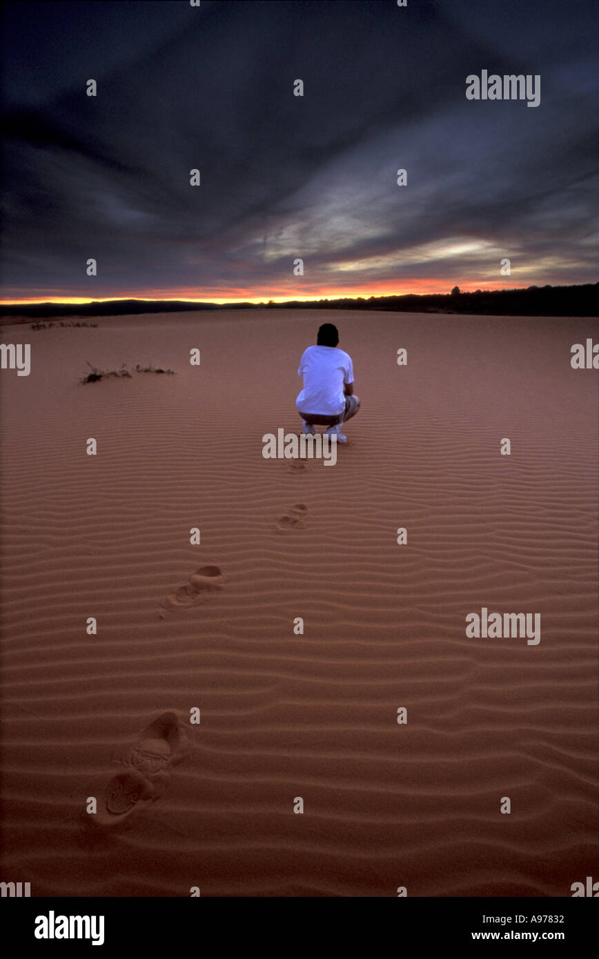 Coral Pink Sand Dunes State Park Utah MR Stock Photo - Alamy