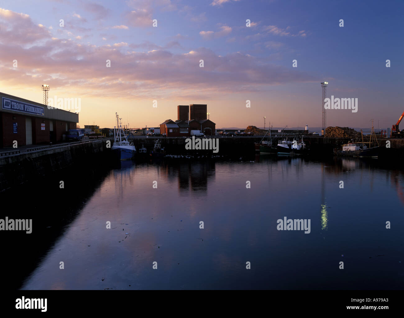 Troon harbour hi-res stock photography and images - Alamy