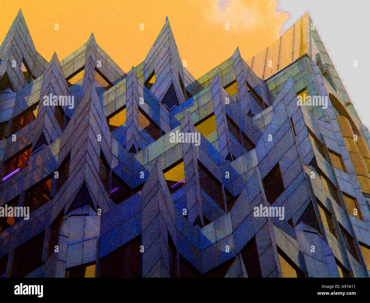 Minster Court London Stock Photo - Alamy