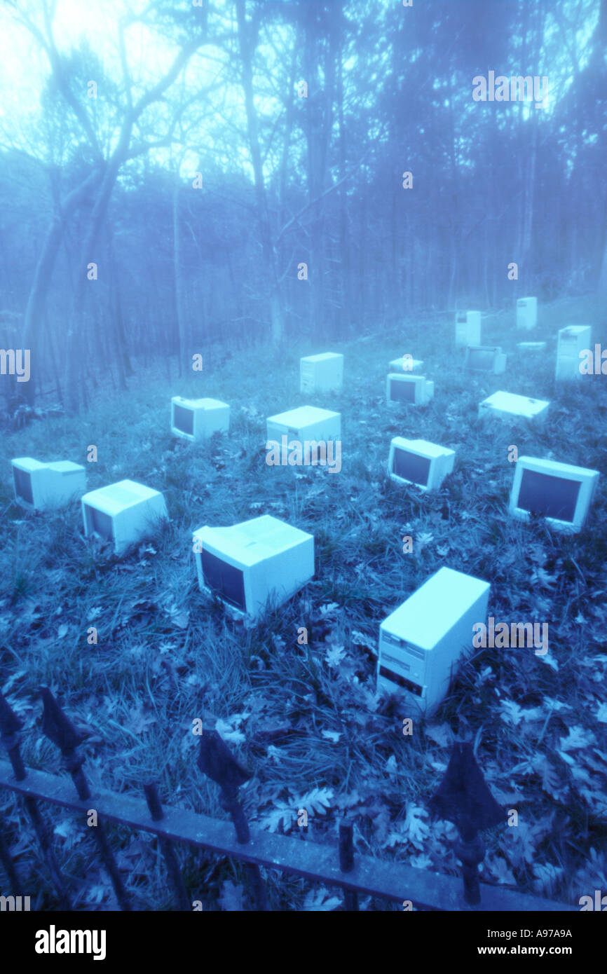 Computer graveyard hi-res stock photography and images - Alamy
