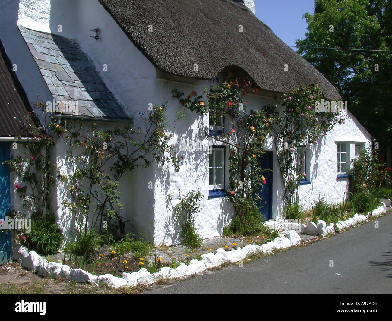 Welsh cottage in oxwich gower hi-res stock photography and images - Alamy