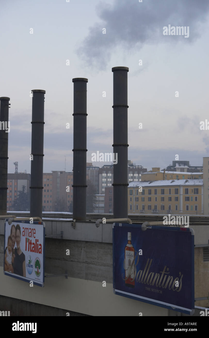 Milan air pollution hi-res stock photography and images - Alamy