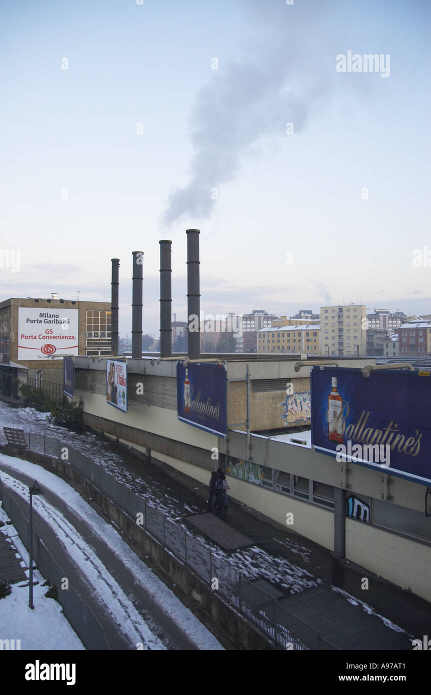 Milan air pollution hi-res stock photography and images - Alamy