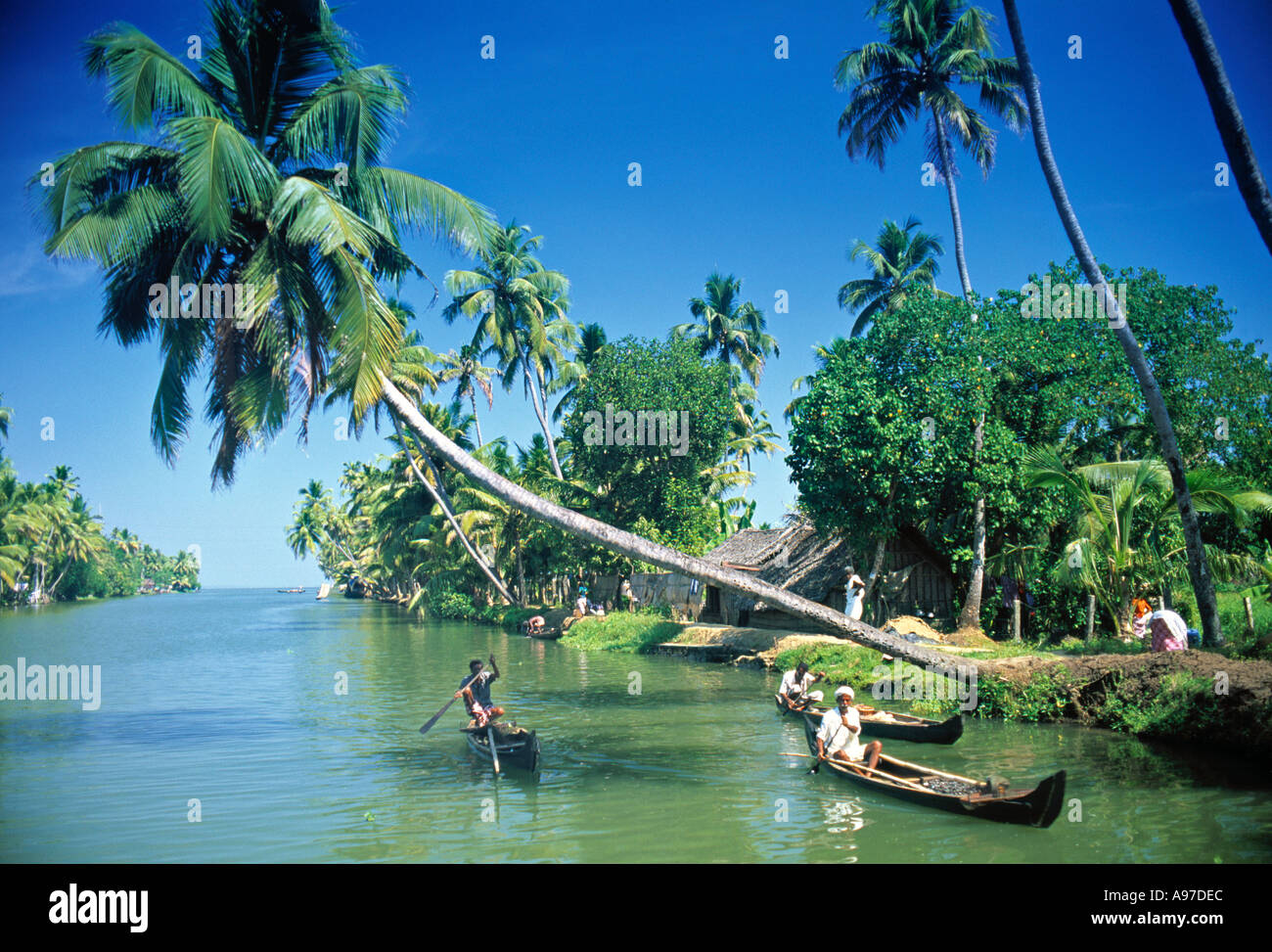 Kerala Southern India Stock Photo - Alamy
