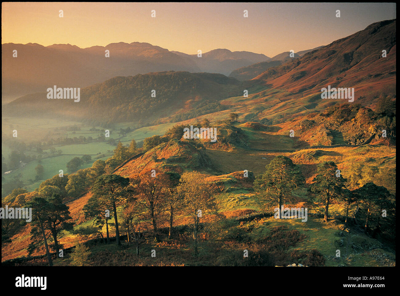 Borrowdale, lake district autumn hi-res stock photography and images ...