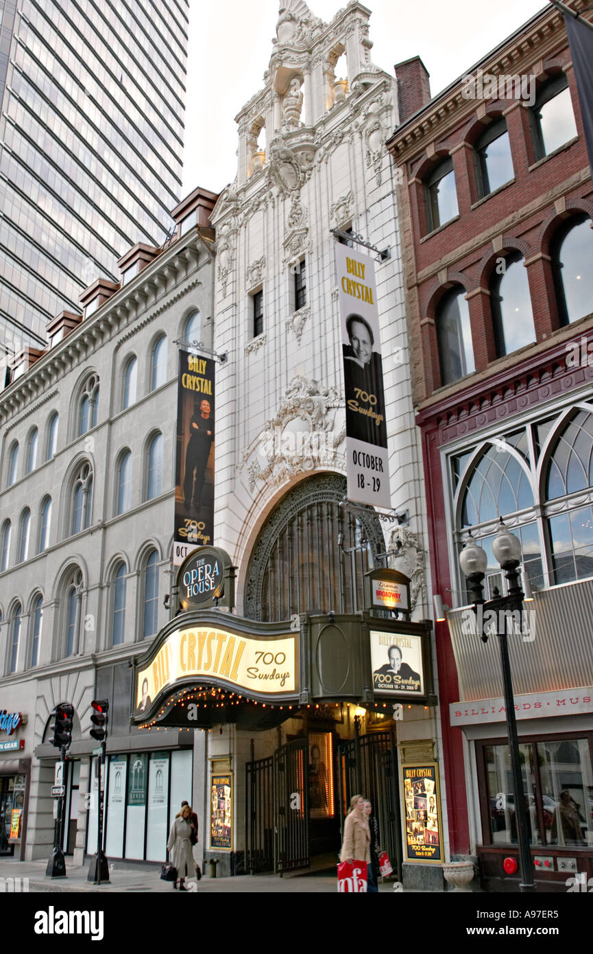 Boston opera house entrance hi-res stock photography and images - Alamy