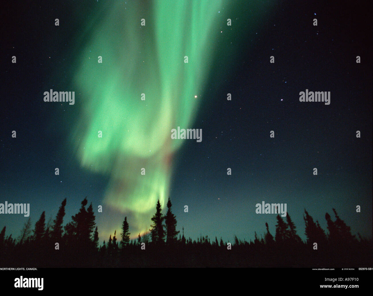 Northern Lights Aurora borealis Canada Stock Photo - Alamy