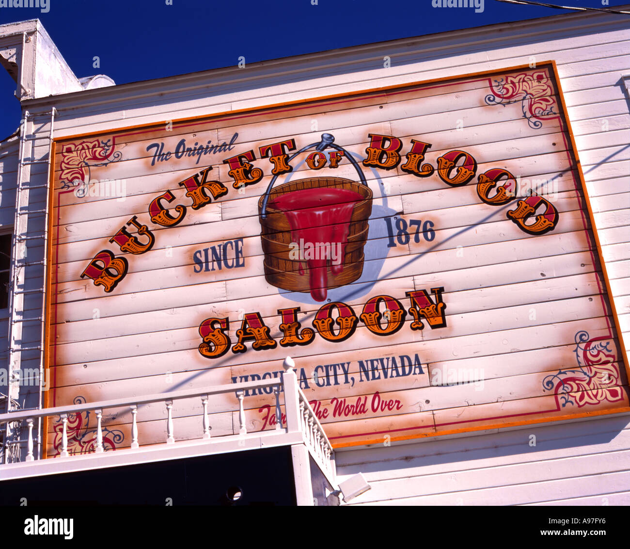 Bucket of blood saloon hi-res stock photography and images - Alamy