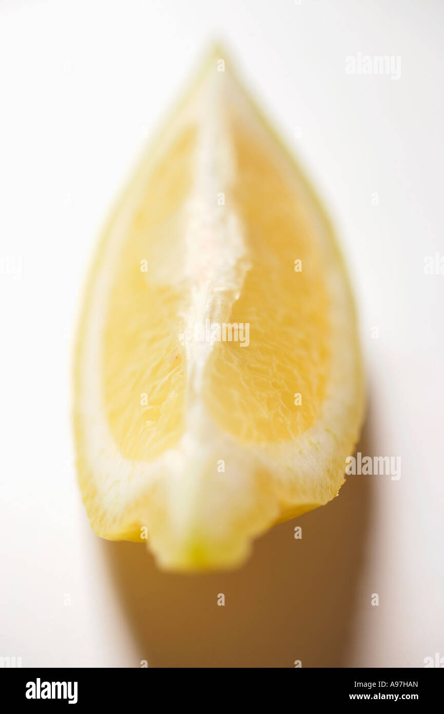 Wedge of lemon FoodCollection Stock Photo - Alamy