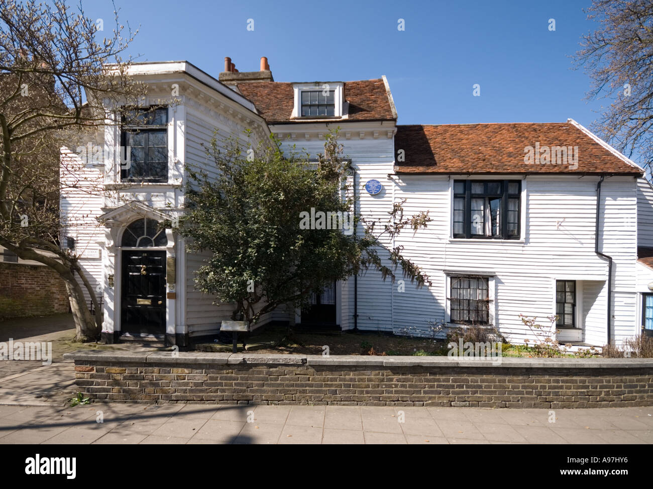 White Lodge where Joseph Whitaker lived and died Stock Photo - Alamy