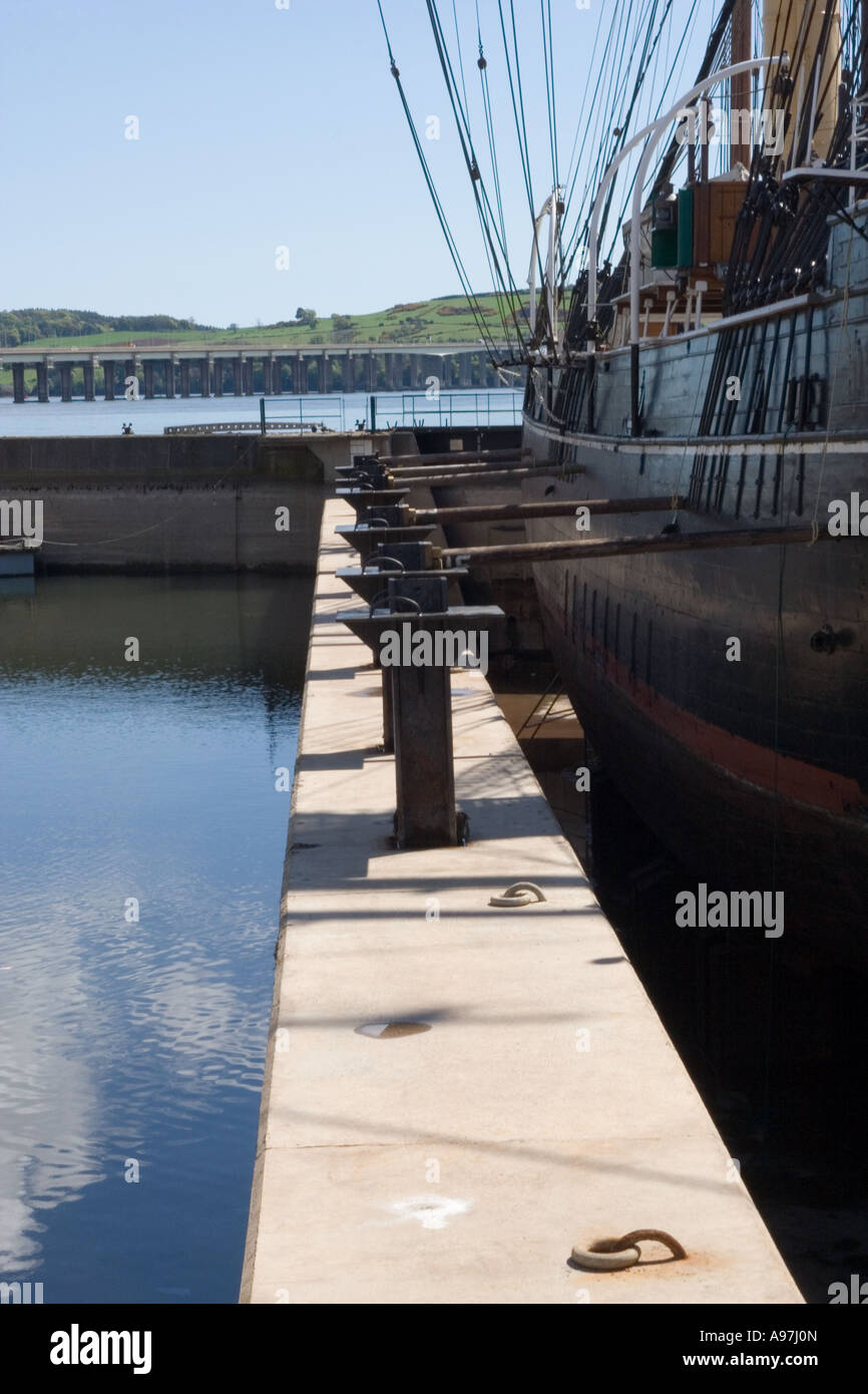 Funded by the National Lottery the RRS DIscovery ship is being repaired ...