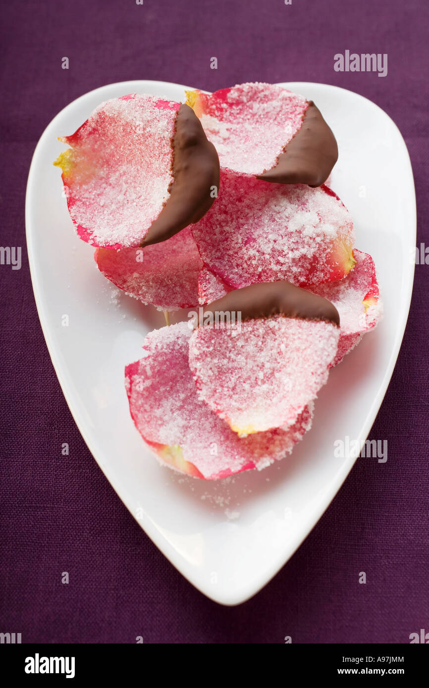 Sugared rose petals hi-res stock photography and images - Alamy