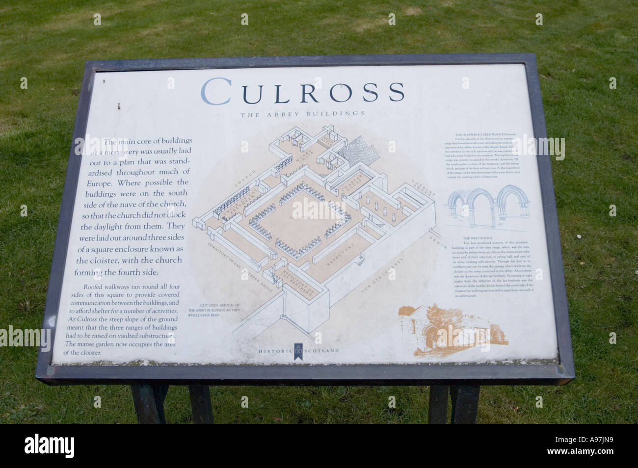 Culross Abbey Stock Photos & Culross Abbey Stock Images - Alamy