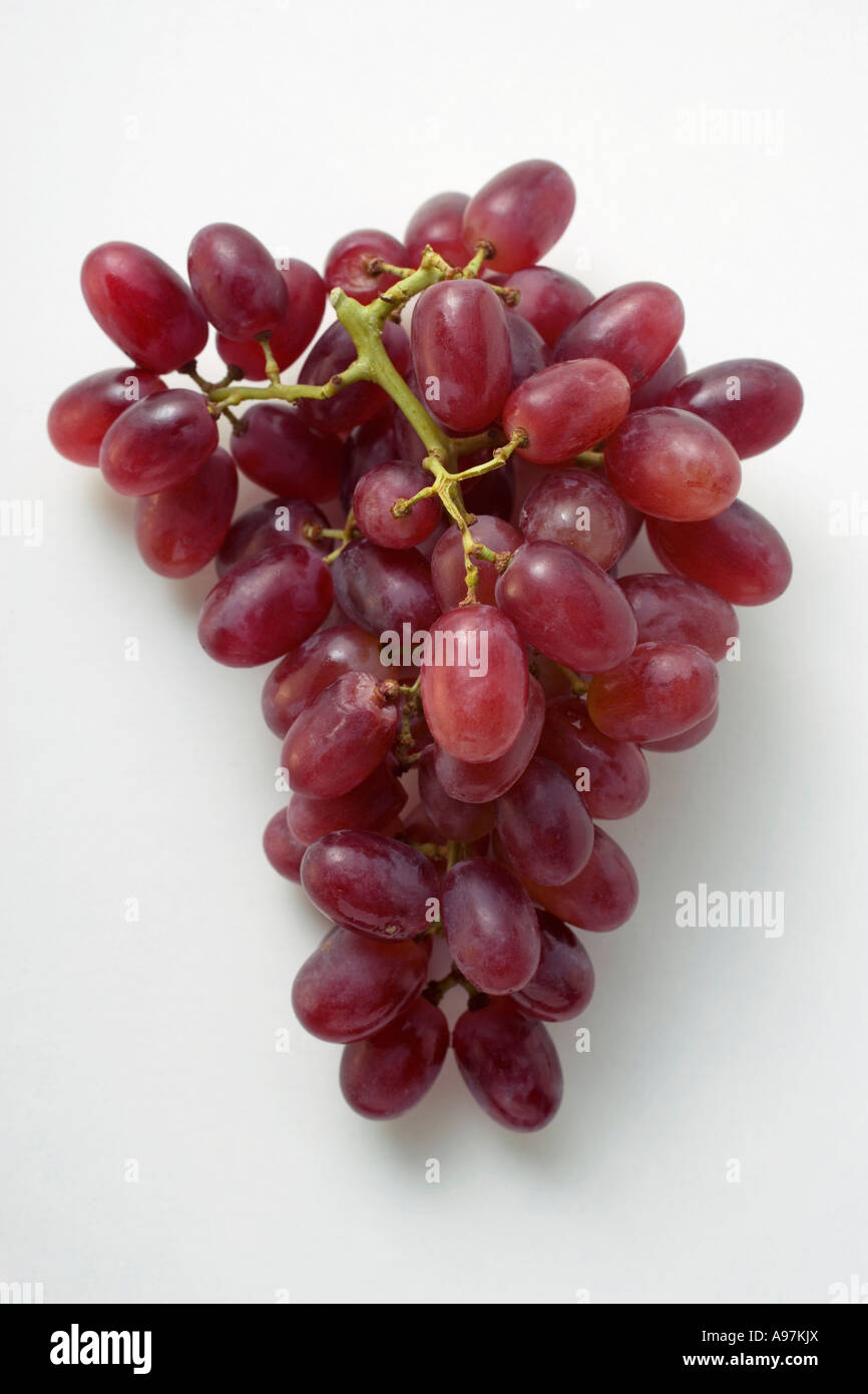 One Bunch of Cardinal Grapes FoodCollection Stock Photo - Alamy