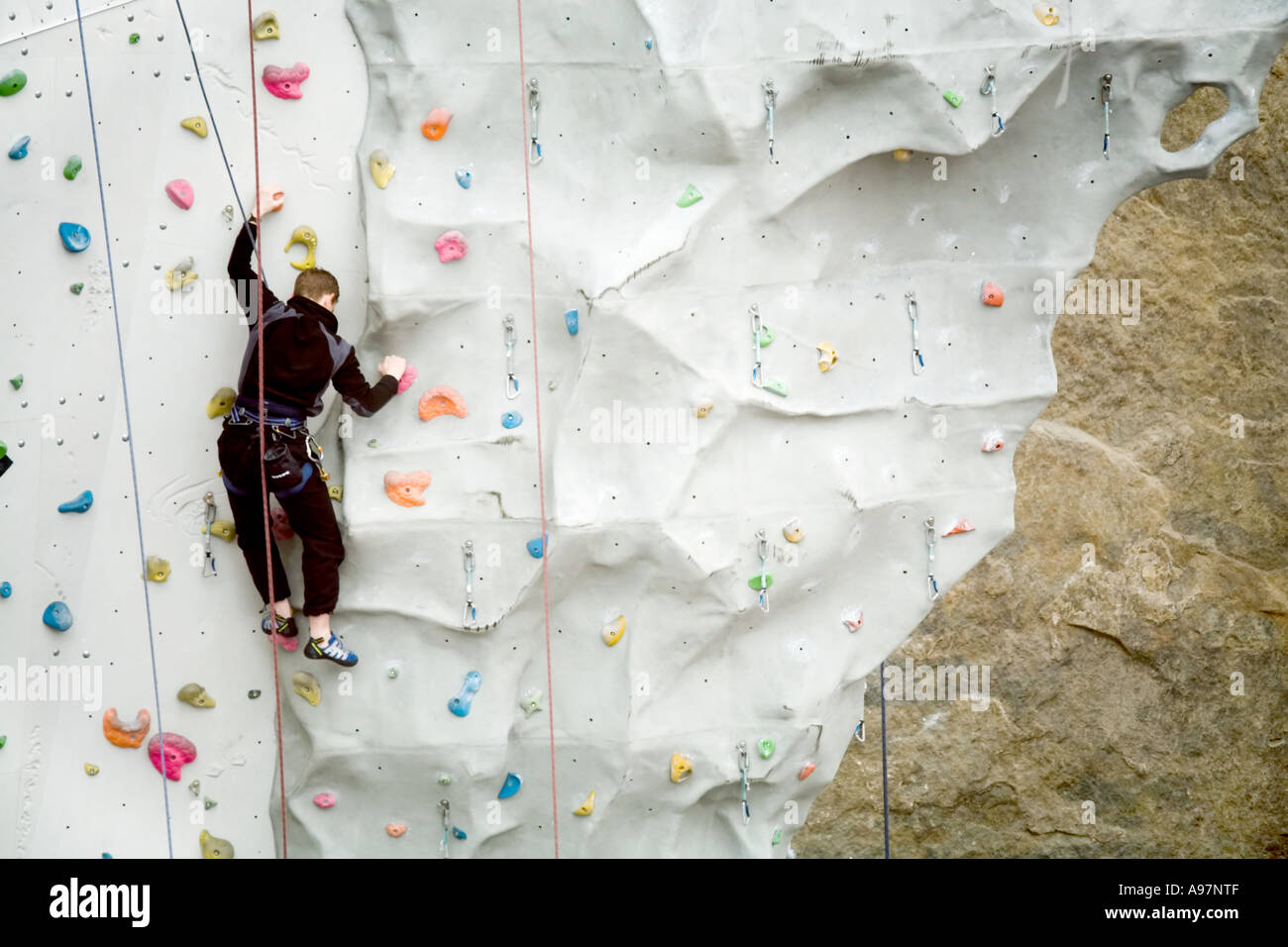National rock climbing centre ratho hi-res stock photography and images ...
