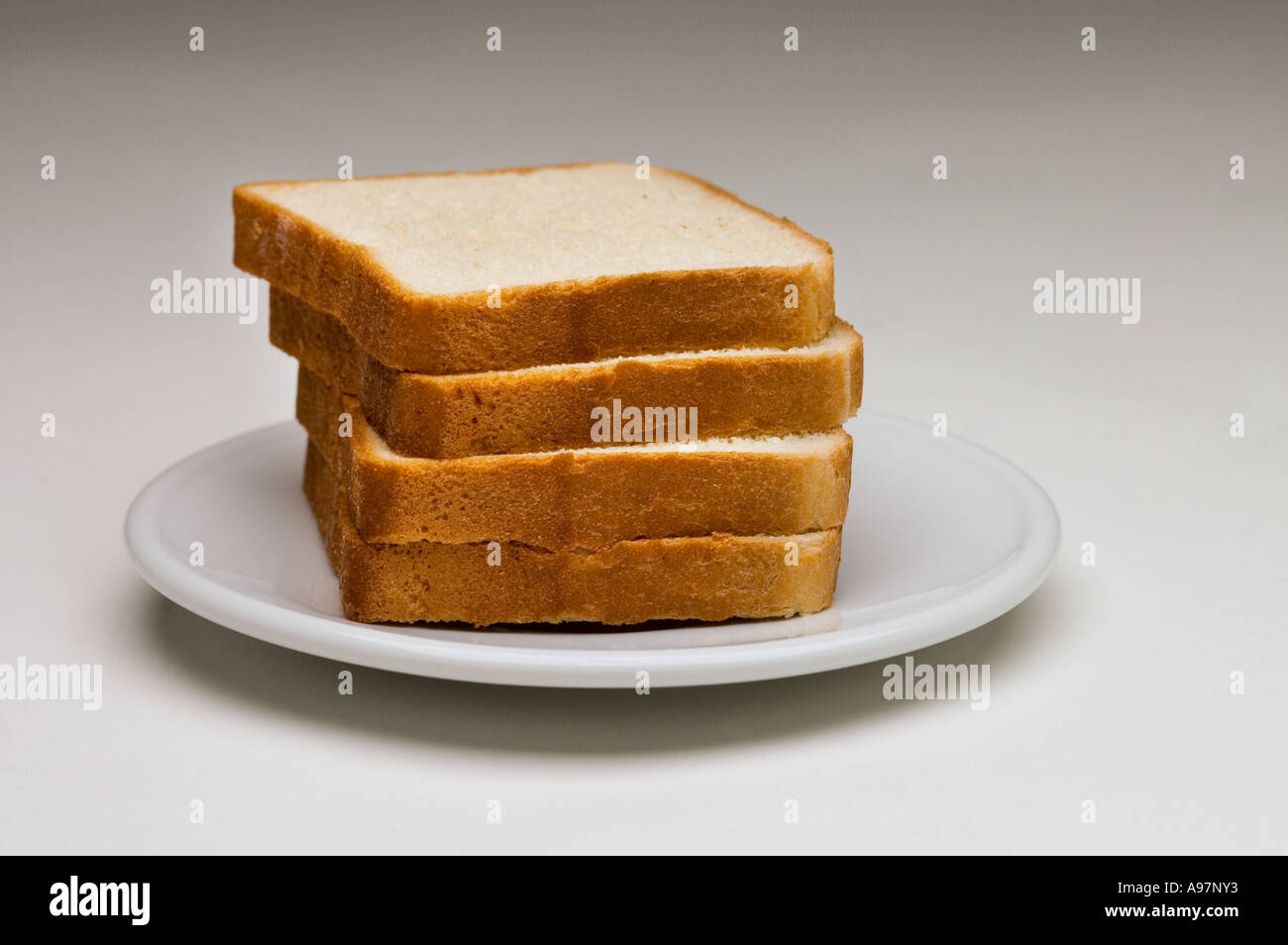 Stacked loaves white bread hi-res stock photography and images - Alamy