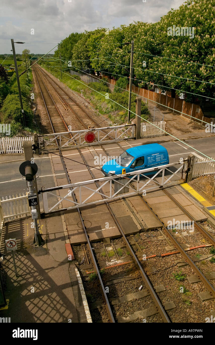 Level crossing crossings hi-res stock photography and images - Alamy