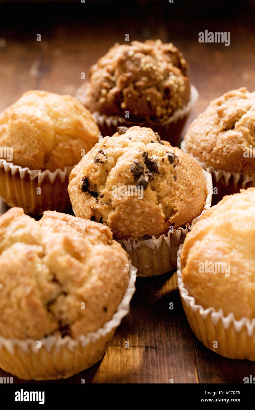 Assorted muffins FoodCollection Stock Photo - Alamy