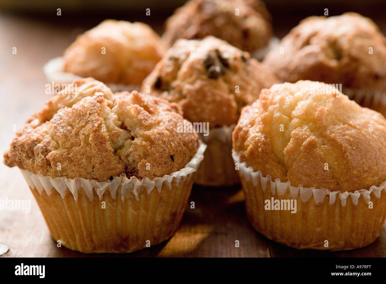 Assorted muffins FoodCollection Stock Photo - Alamy