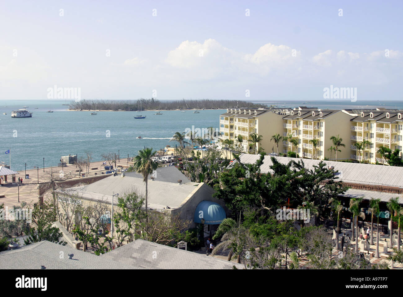 Aerial view key west from hi-res stock photography and images - Alamy