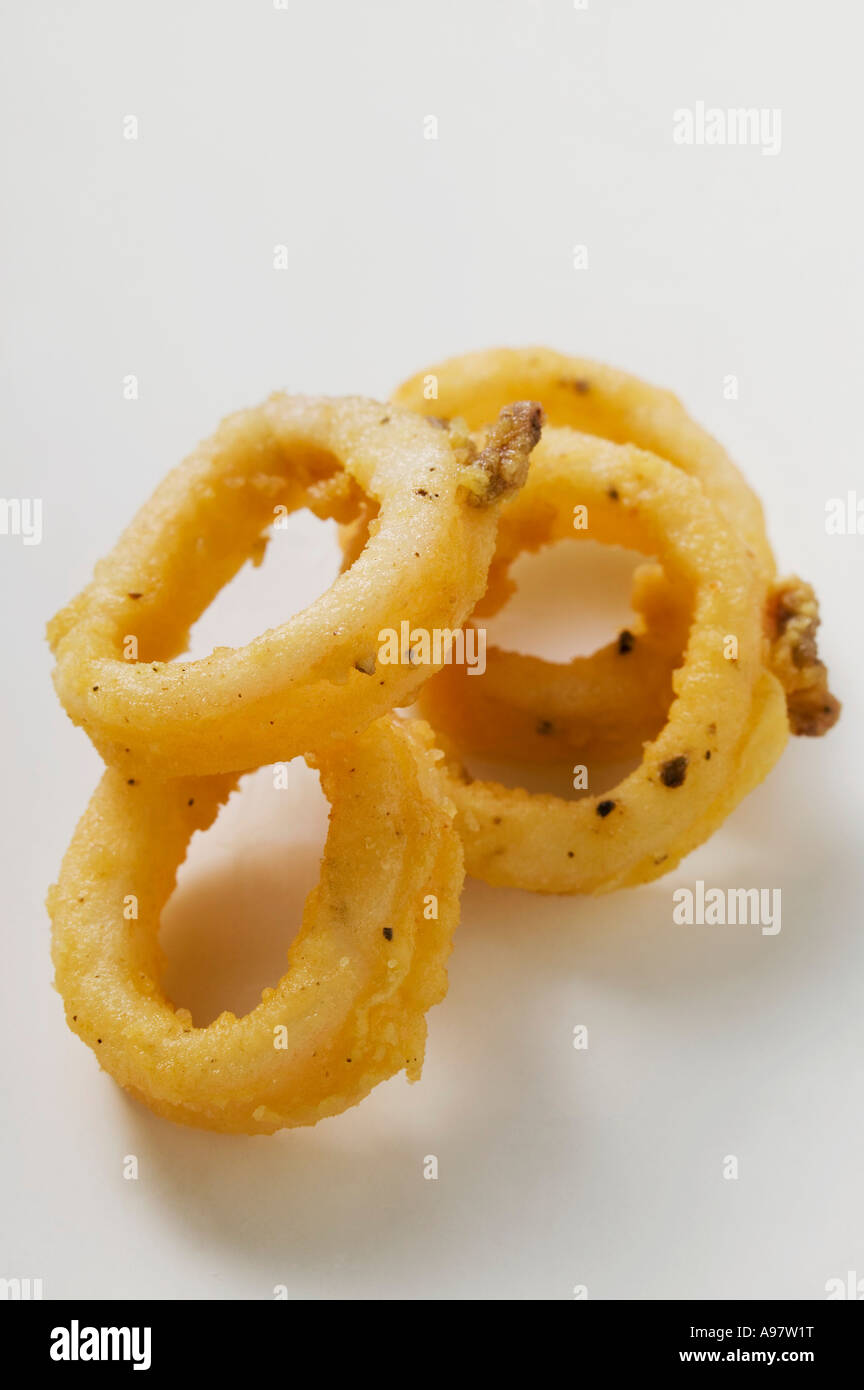 Deep fried squid rings FoodCollection Stock Photo - Alamy