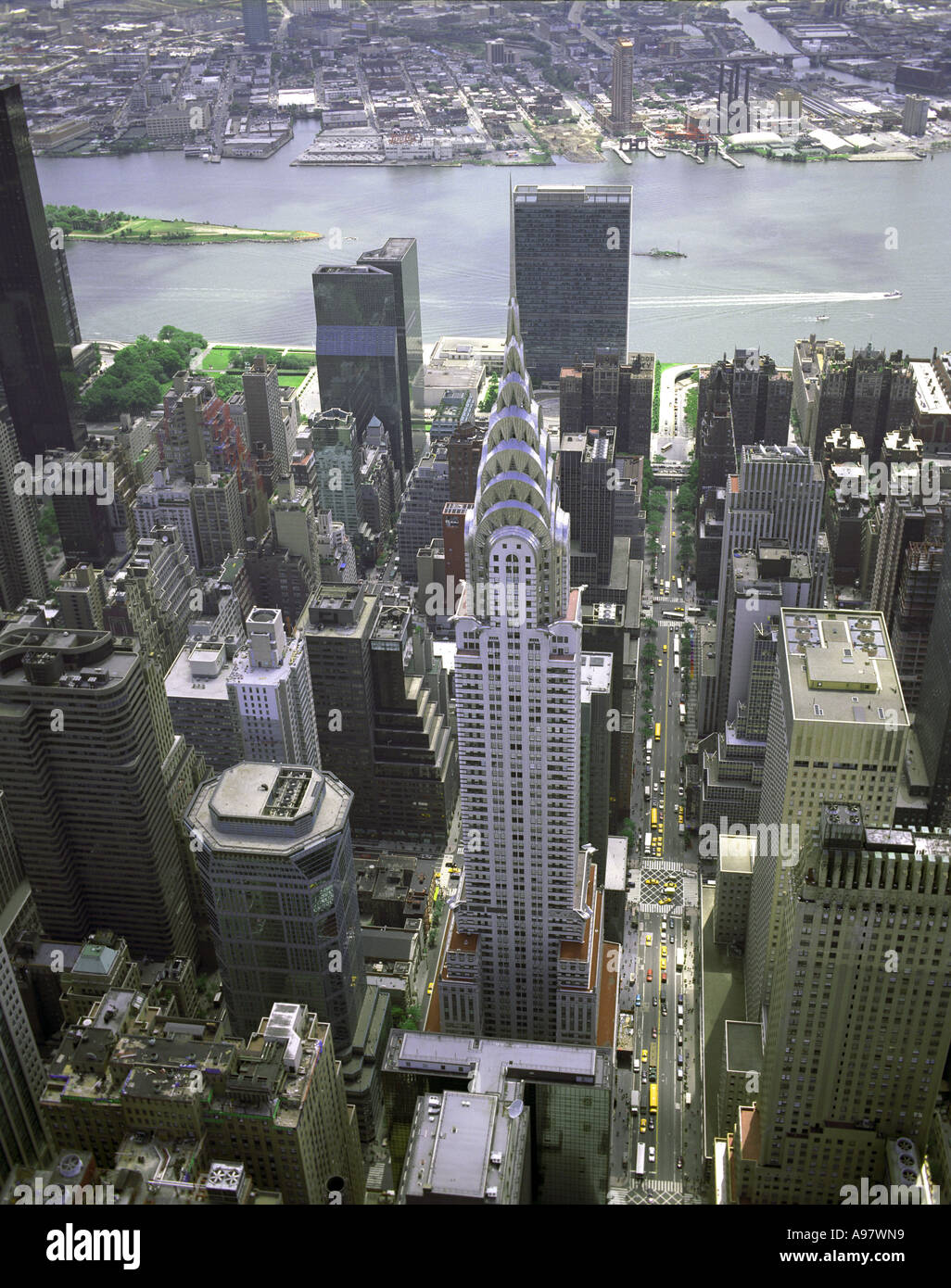 Chrysler Building Top View 420+ Top Of Chrysler Building Stock Photos,