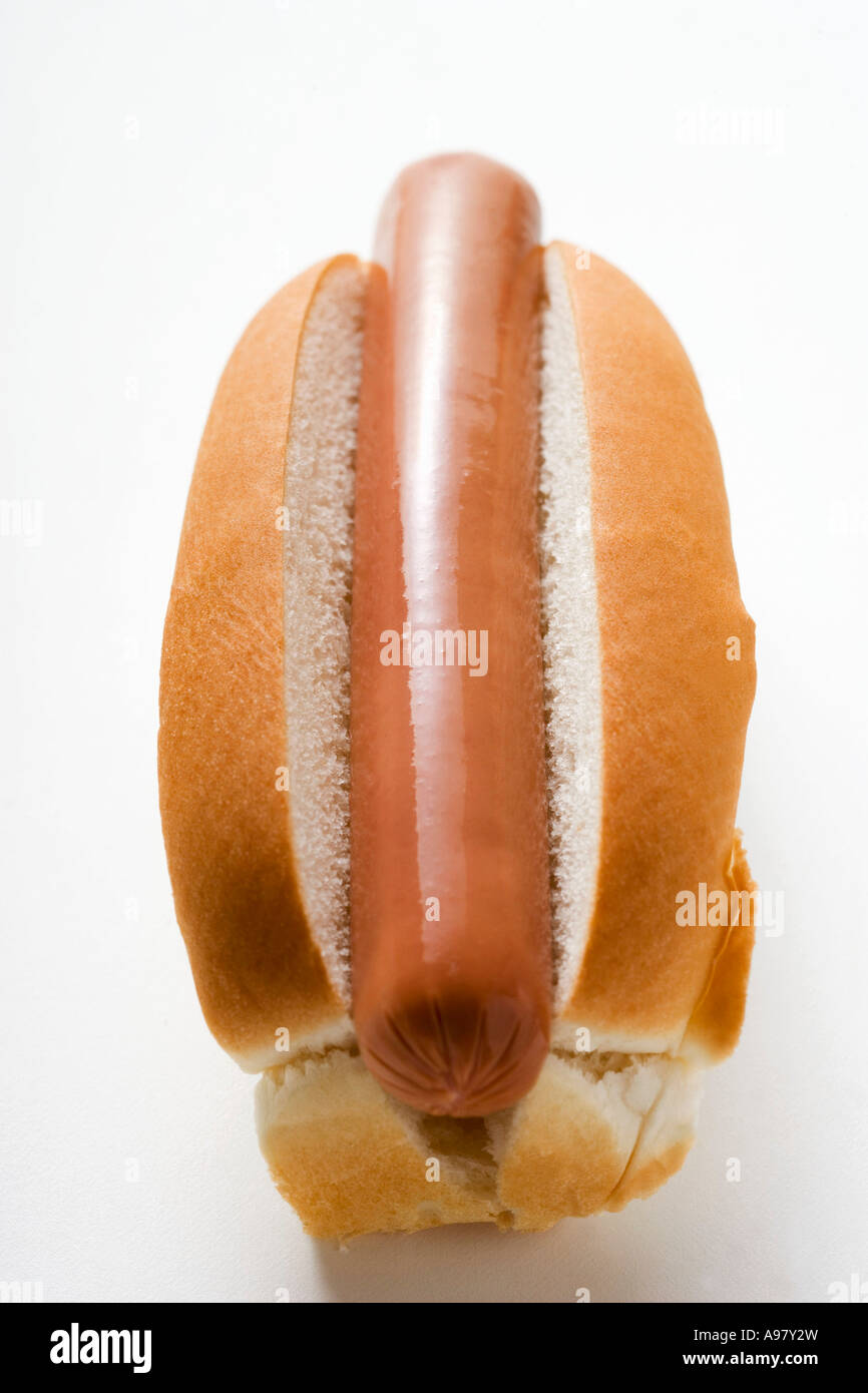 Hot dog without garnish FoodCollection Stock Photo - Alamy