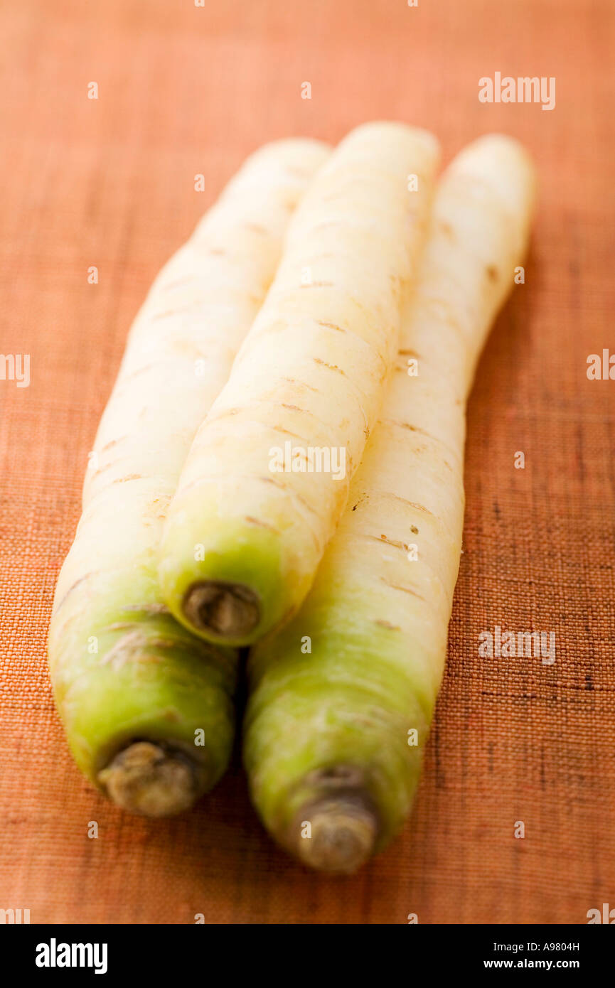 Three yellow carrots FoodCollection Stock Photo - Alamy