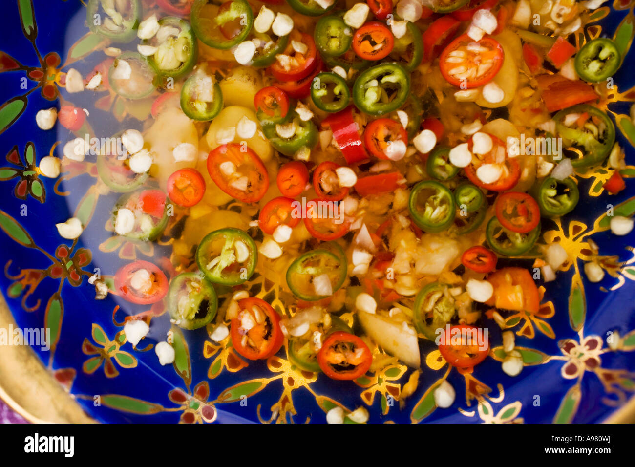 Nam Pla fish sauce with chili rings Thailand FoodCollection Stock Photo ...