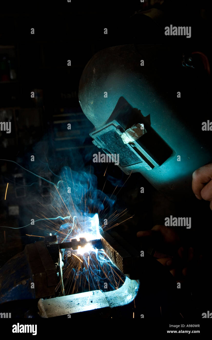 Welding job task hot hi-res stock photography and images - Alamy