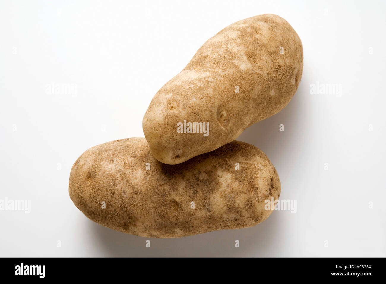 Two potatoes FoodCollection Stock Photo - Alamy