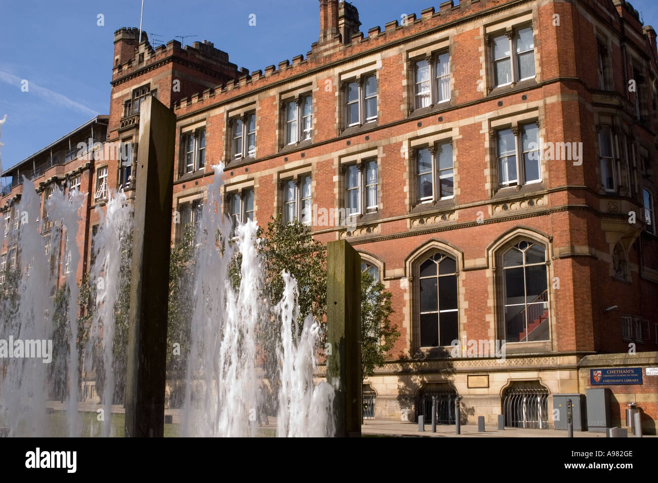 Manchester music school hi-res stock photography and images - Alamy