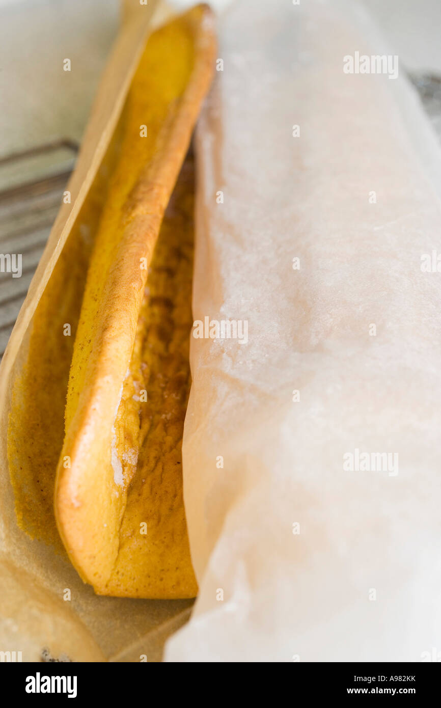 Spongecake roll hi-res stock photography and images - Alamy